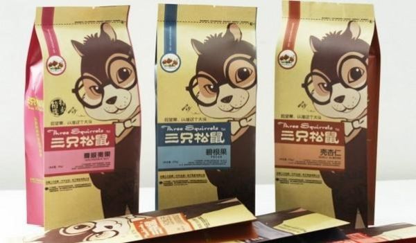 Three Squirrels (San Zhi Song Shu 三只松鼠) - Chinese Food Wiki