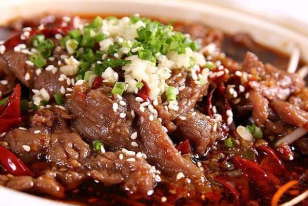 Sichuan Boiled Beef (Shui Zhu Niu Rou) - Chinese Food Wiki